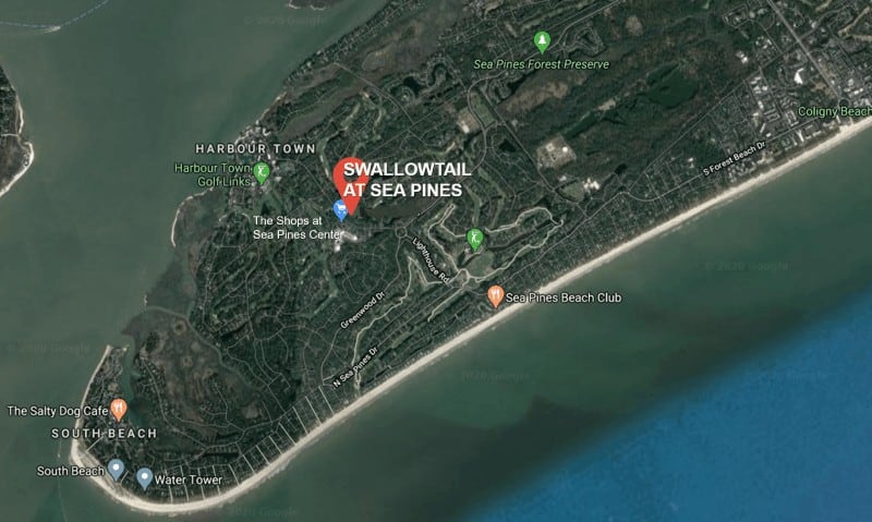 Hilton Head Vacation Rentals | Sea Pines Villas | Swallowtail at Sea Pines